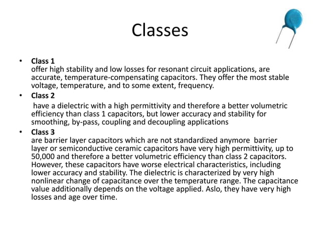 Ceramic Capacitor final | PPTX | Consumer Electronics | Technology & Computing