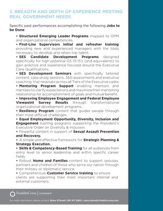 FCGOV Capabilities Statement v2.1 | PDF | Business | Business and Finance