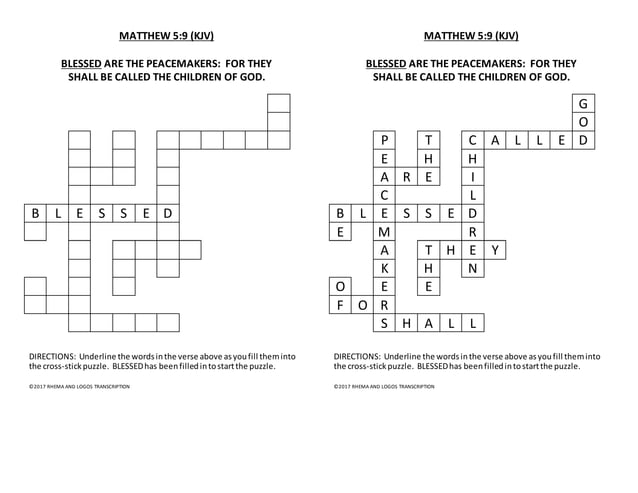 THE BEATITUDES - MATTHEW 5-9 | DOCX | Christianity | Religion ...