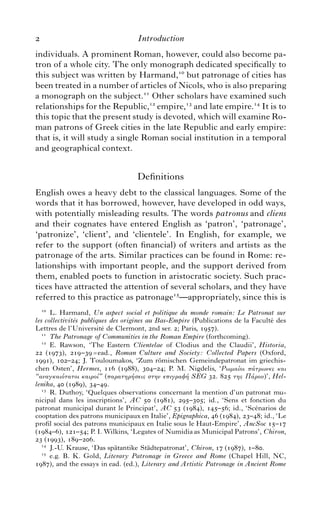 Roman Patrons Of Greek Cities Oxford Classical Monographs Claude Eilers ...