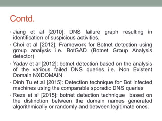 Seminar on Botnet Detection | PPTX | Information and Network Security | Computing