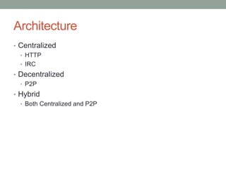 Seminar on Botnet Detection | PPTX | Information and Network Security | Computing