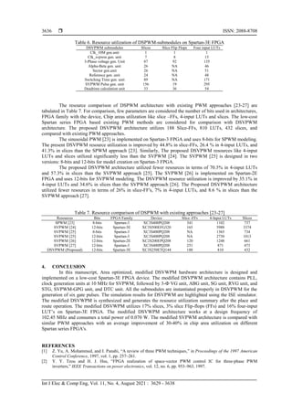 Modified digital space vector pulse width modulation realization on low-cost FPGA platform with ...