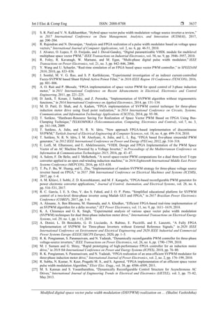 Modified digital space vector pulse width modulation realization on low-cost FPGA platform with ...