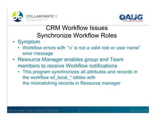 Oracle workflow: use and administration. | PDF