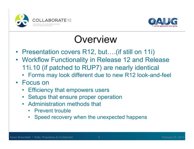 Oracle workflow: use and administration. | PDF