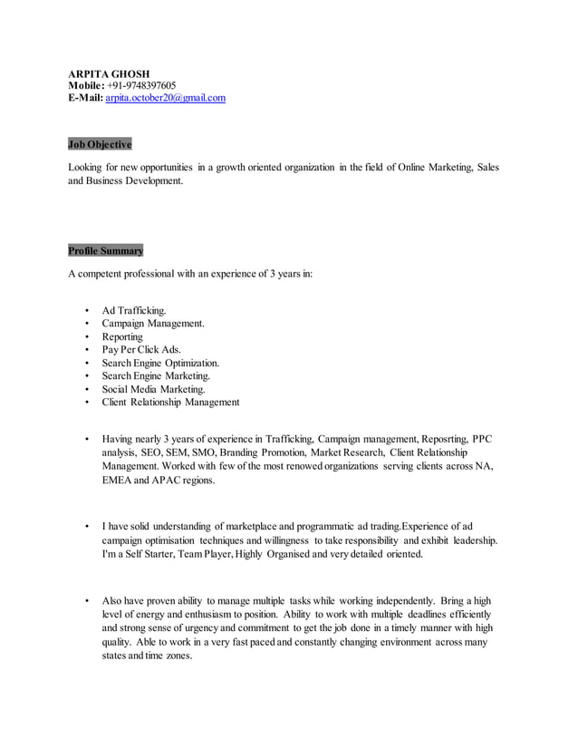 Updated Resume 2016_Arpita | DOCX