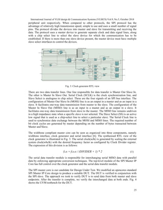 UVM BASED REUSABLE VERIFICATION IP FOR WISHBONE COMPLIANT SPI MASTER CORE | PDF