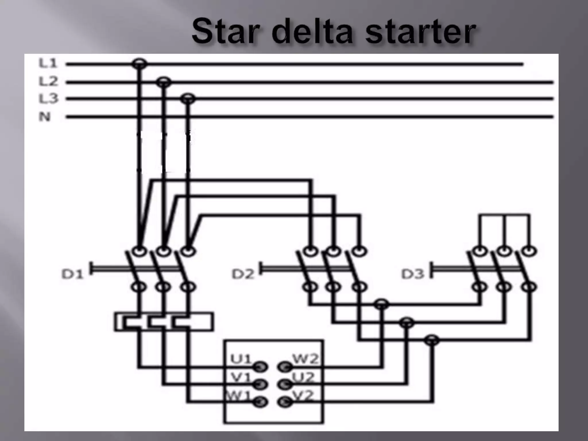 Automatic star delta starter | PPTX