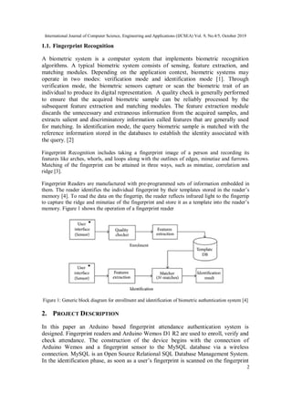 WIRELESS BIOMETRIC FINGERPRINT ATTENDANCE SYSTEM USING ARDUINO AND ...