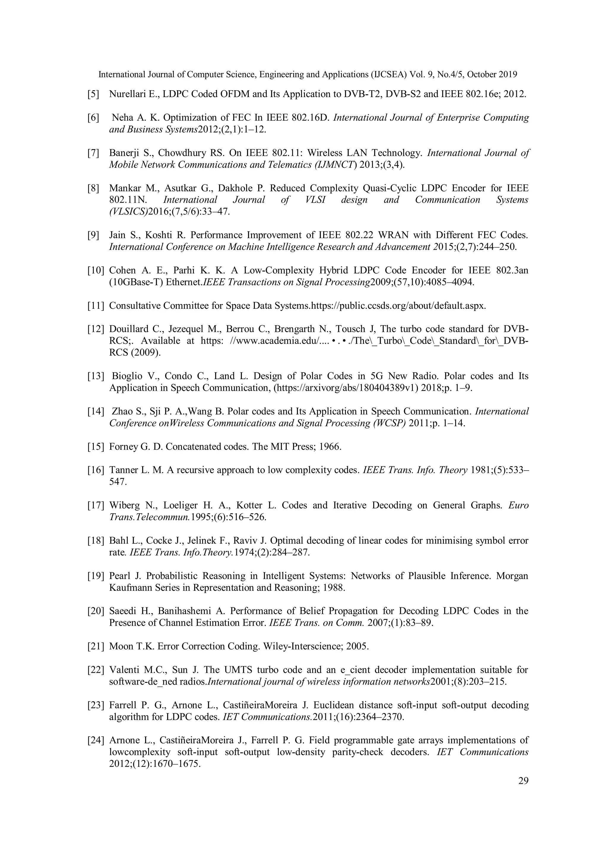 Non Statistical Euclidean Distance Siso Decoding Of Error Correcting