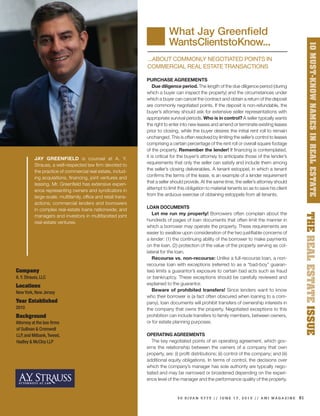 Article in Ami Magazine Real Estate Issue | PDF