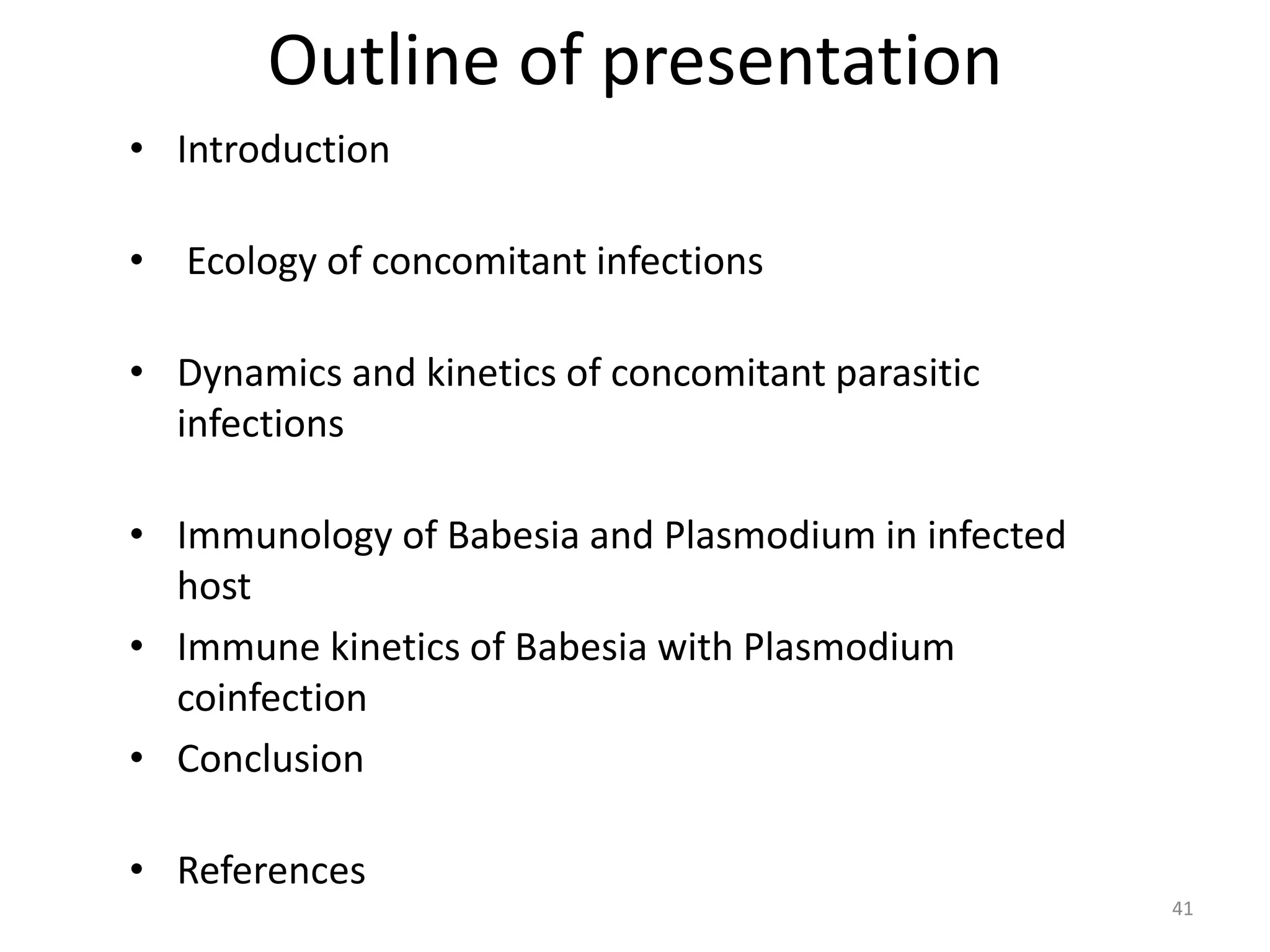 Malaria and Babesiosis co-infectionppt | PPTX