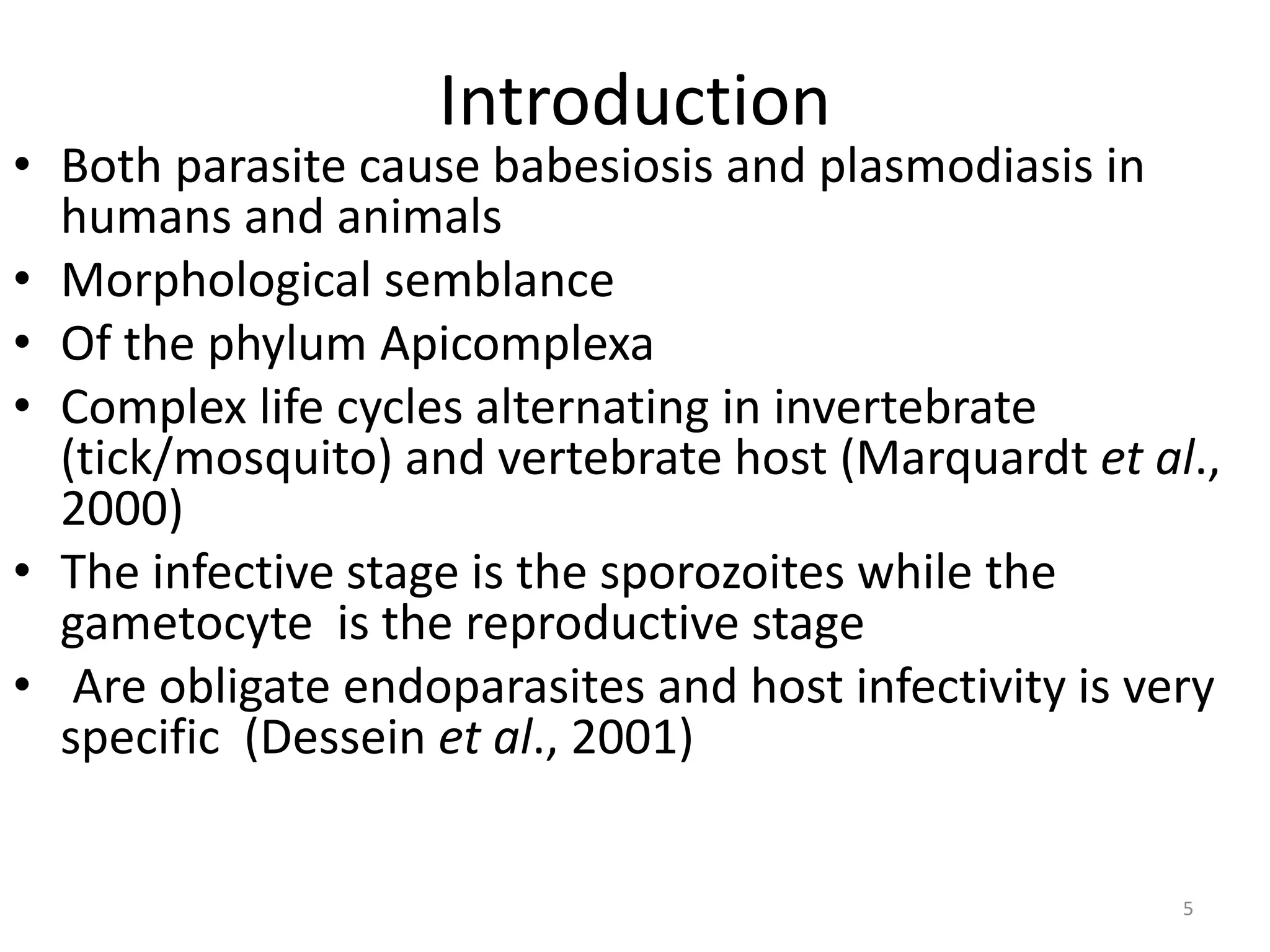 Malaria and Babesiosis co-infectionppt | PPTX