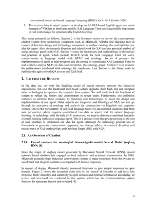 XAI LANGUAGE TUTOR - A XAI-BASED LANGUAGE LEARNING CHATBOT USING ONTOLOGY AND TRANSFER LEARNING ...