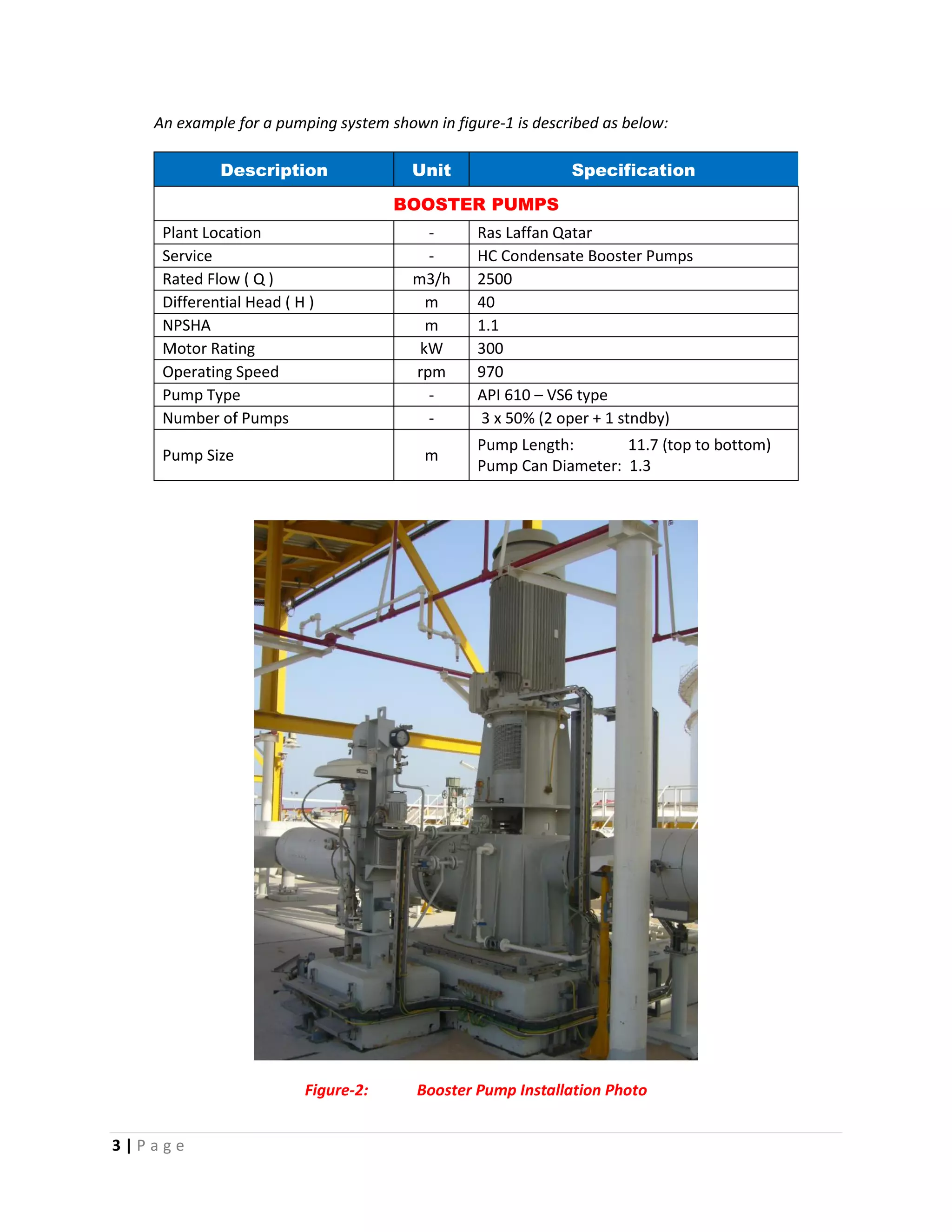 LOW NPSH & CASES OF VERTICAL BARREL (VS6) TYPE PUMP SELECTION | PDF