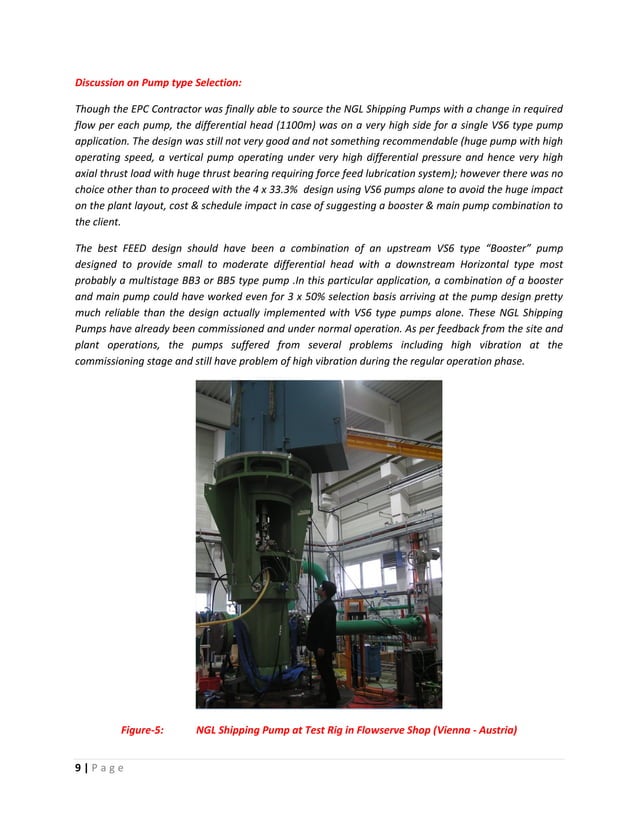 LOW NPSH & CASES OF VERTICAL BARREL (VS6) TYPE PUMP SELECTION | PDF ...