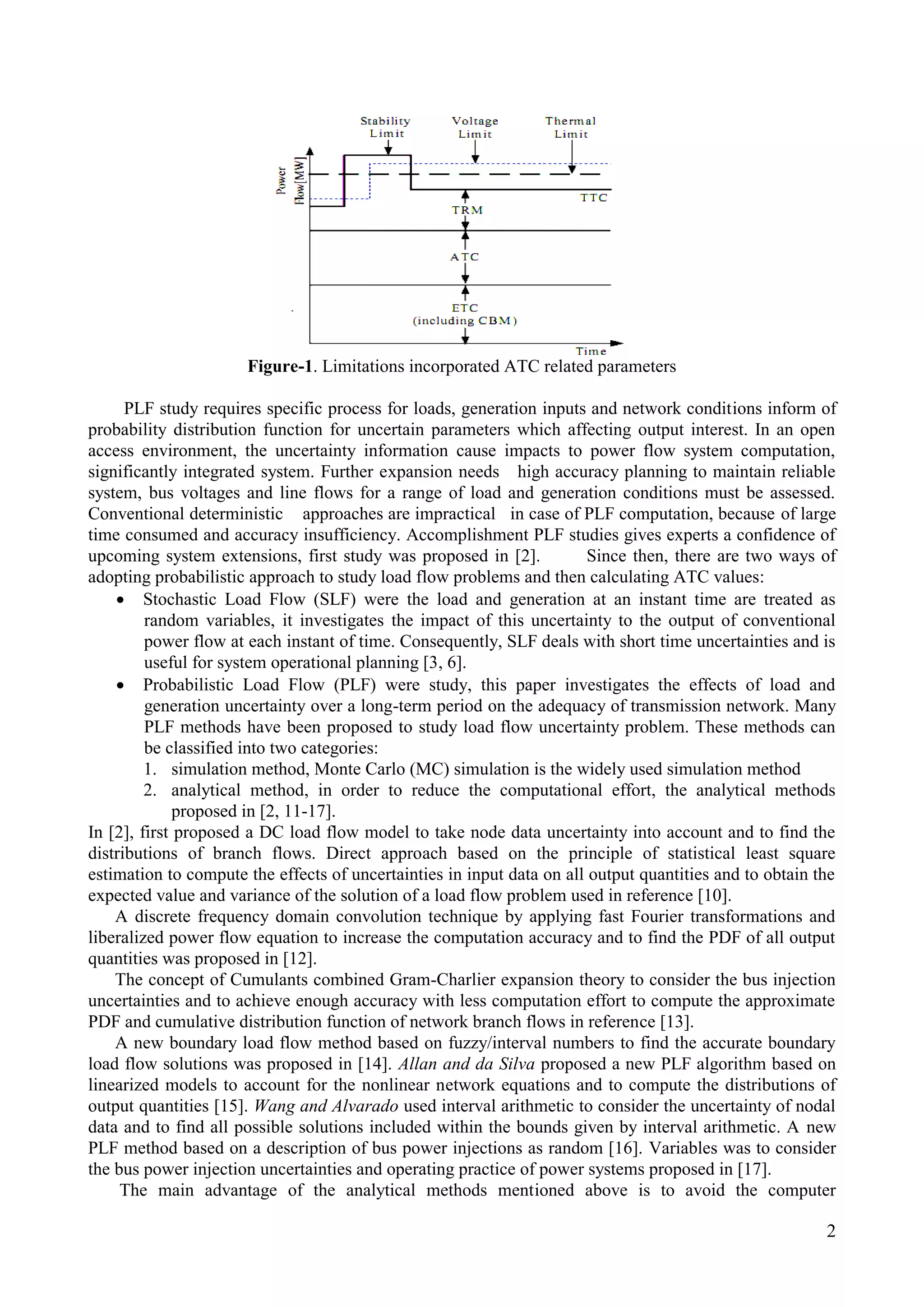 ENHANCING COMPUTATIONAL EFFORTS WITH CONSIDERATION OF PROBABILISTIC AVAILABLE TRANSFER ...