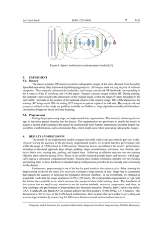 Computer aided detection for vertebral deformities diagnosis based on deep learning | PDF