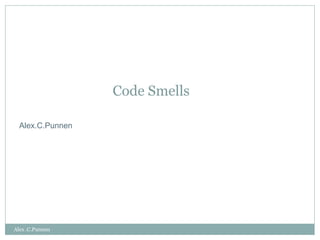 Code Smell | PDF | Web Development | Internet