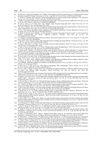 Hybrid chaos-based image encryption algorithm using Chebyshev chaotic map with deoxyribonucleic ...