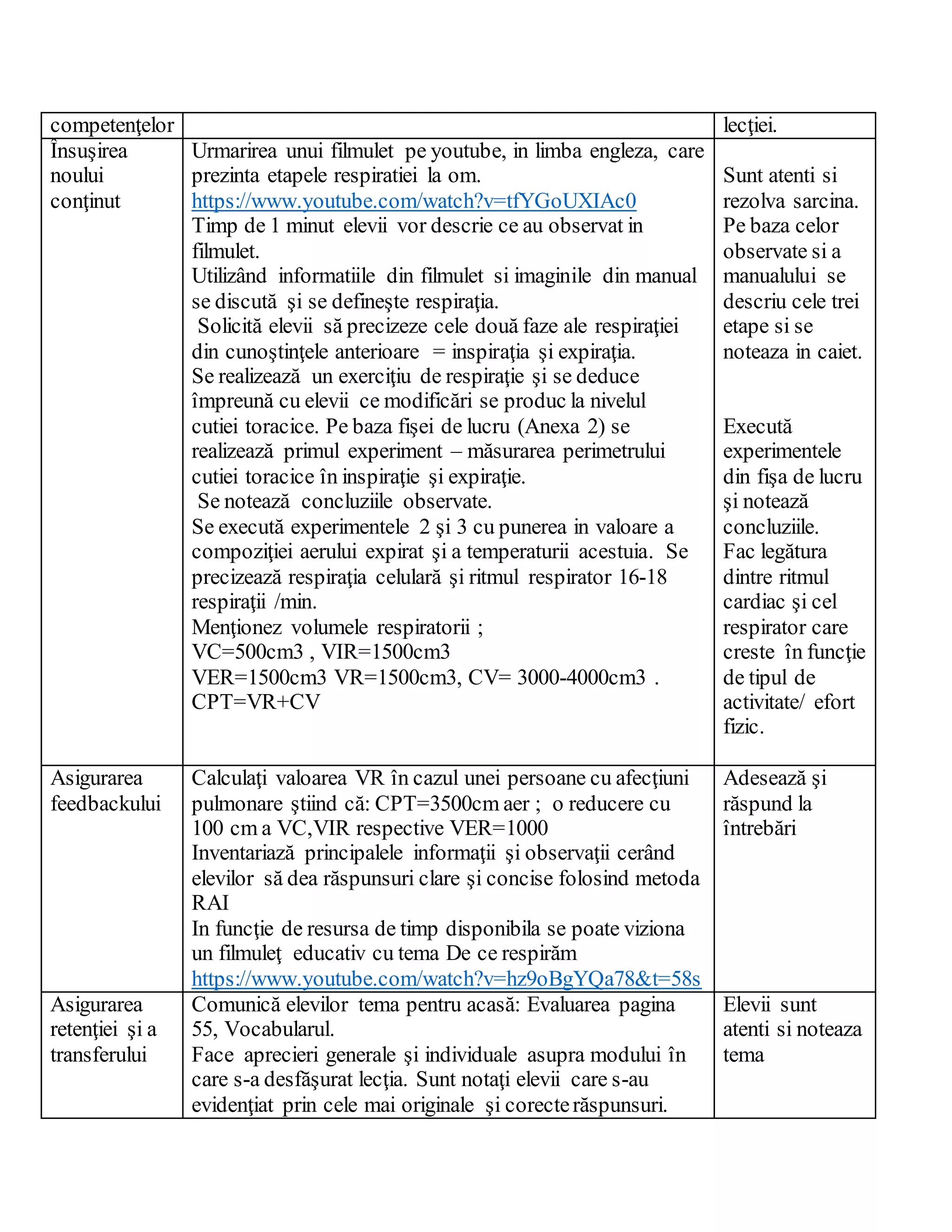 953-proiect Respiratia la om (1).doc