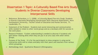 Dissertation Analysis | PPT