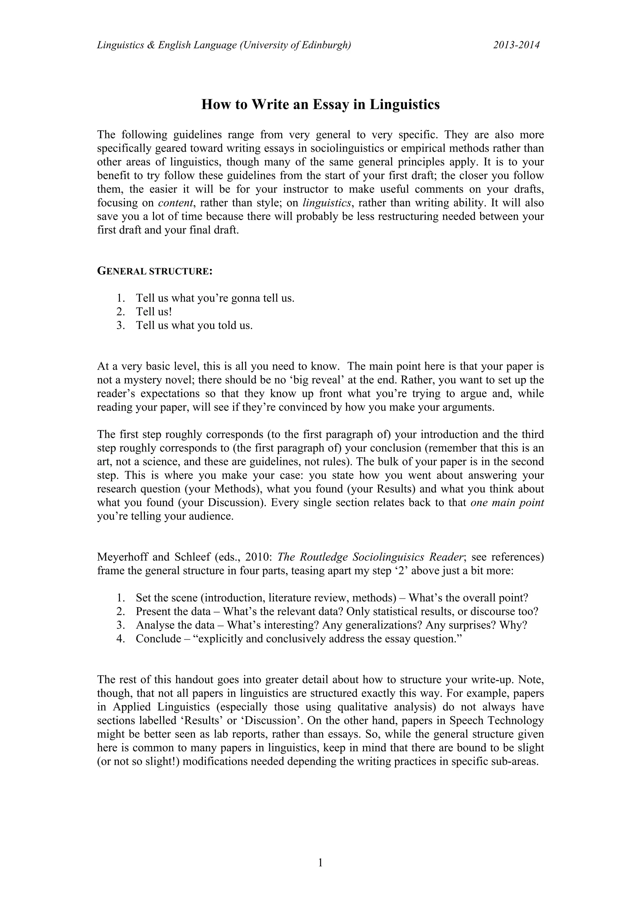 WritingGuidance | PDF