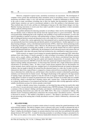 Detecting anomalies in security cameras with 3D-convolutional neural network and convolutional ...