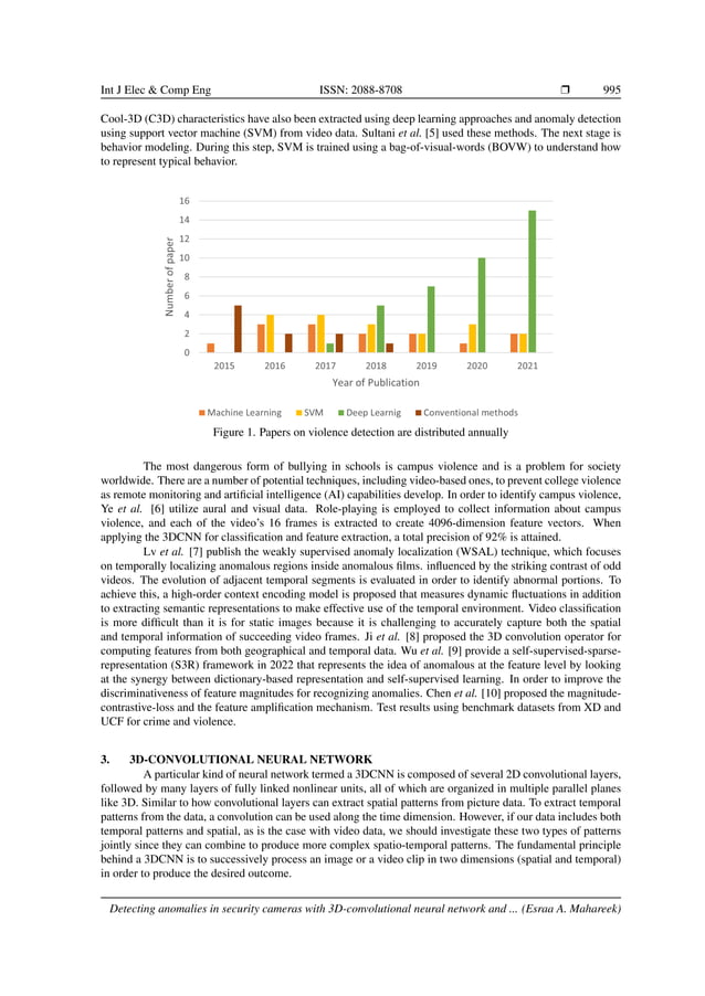 Detecting Anomalies In Security Cameras With 3d Convolutional Neural Network And Convolutional