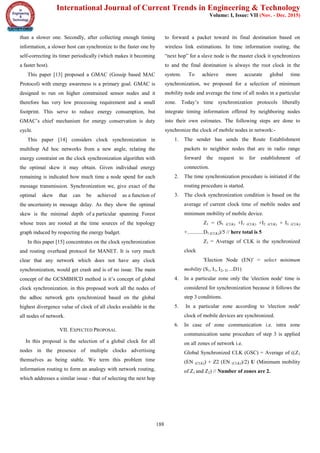 Investigation of Clock Synchronization Techniques and its Performance ...