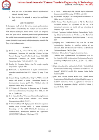 Investigation of Clock Synchronization Techniques and its Performance ...