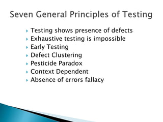 Software Testing Presentation | PPT