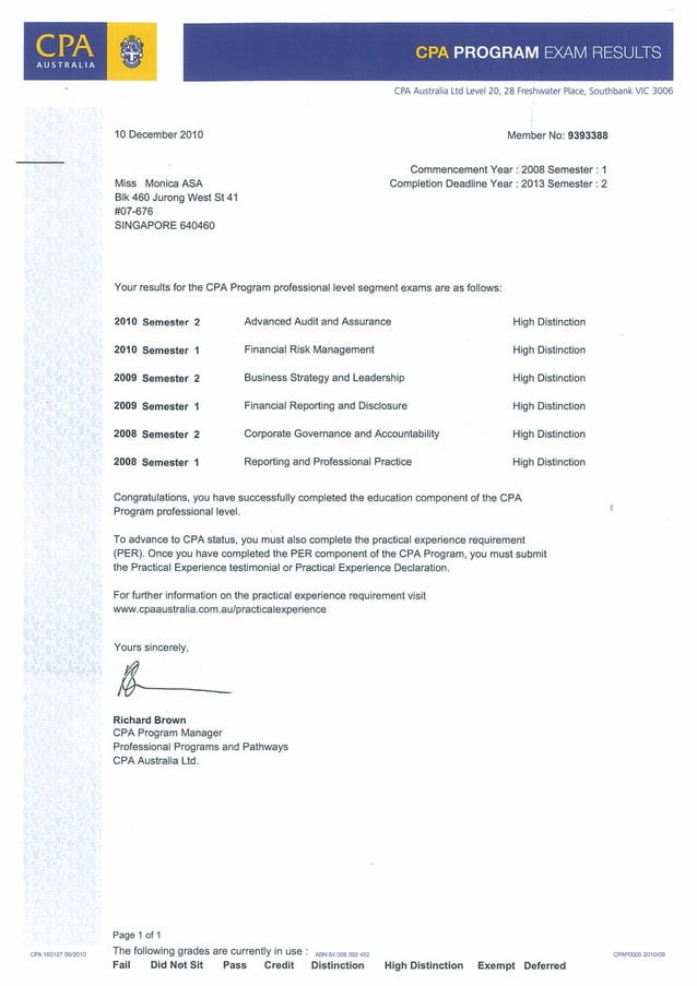 CPA Membership | PDF