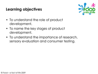 Food Product Development | PPT