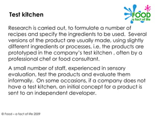 Food Product Development | PPT