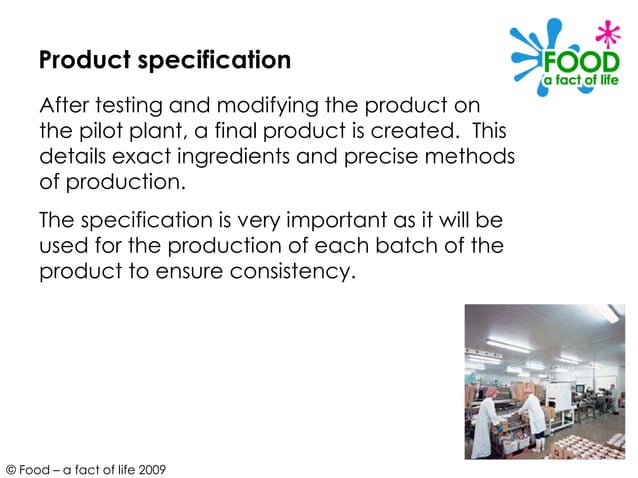 Food Product Development | PPT