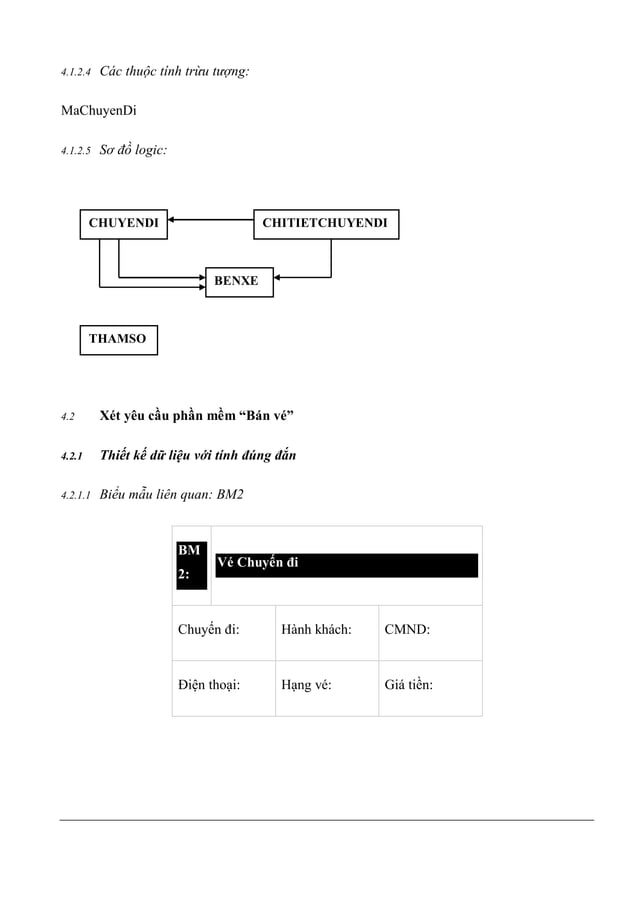 Đồ án phân tích thiết kế hệ thống - Quản lý vé cho một công ty xe khách | PDF