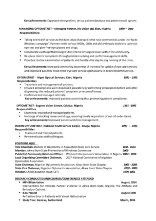 Elsie Ifon Current CV | DOCX