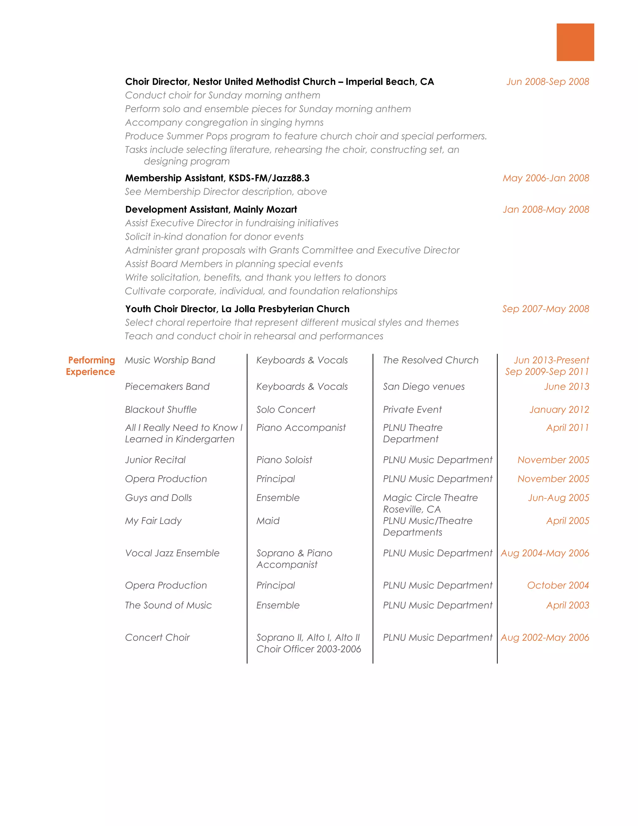 Erica Calvert Resume | DOC