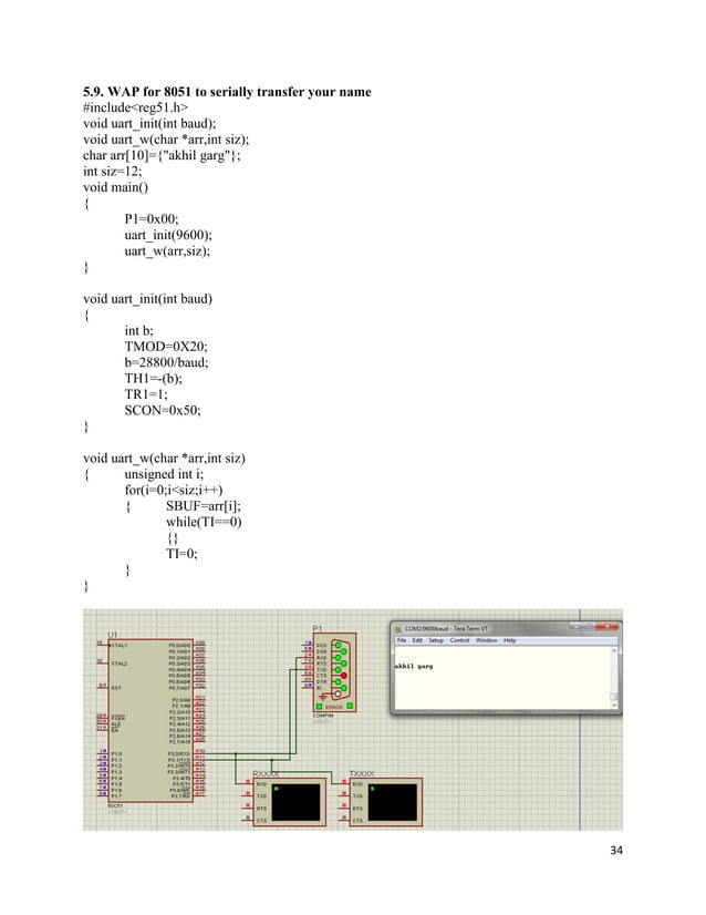 Embedded Systems Training Report | PDF | Programming Languages | Computing