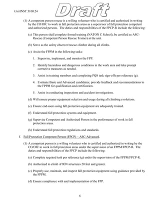 Fall Protection Plan Example Template | PDF