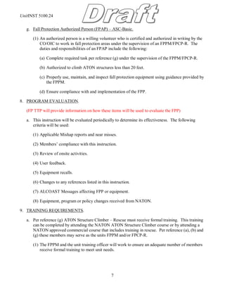 Fall Protection Plan Example Template | PDF