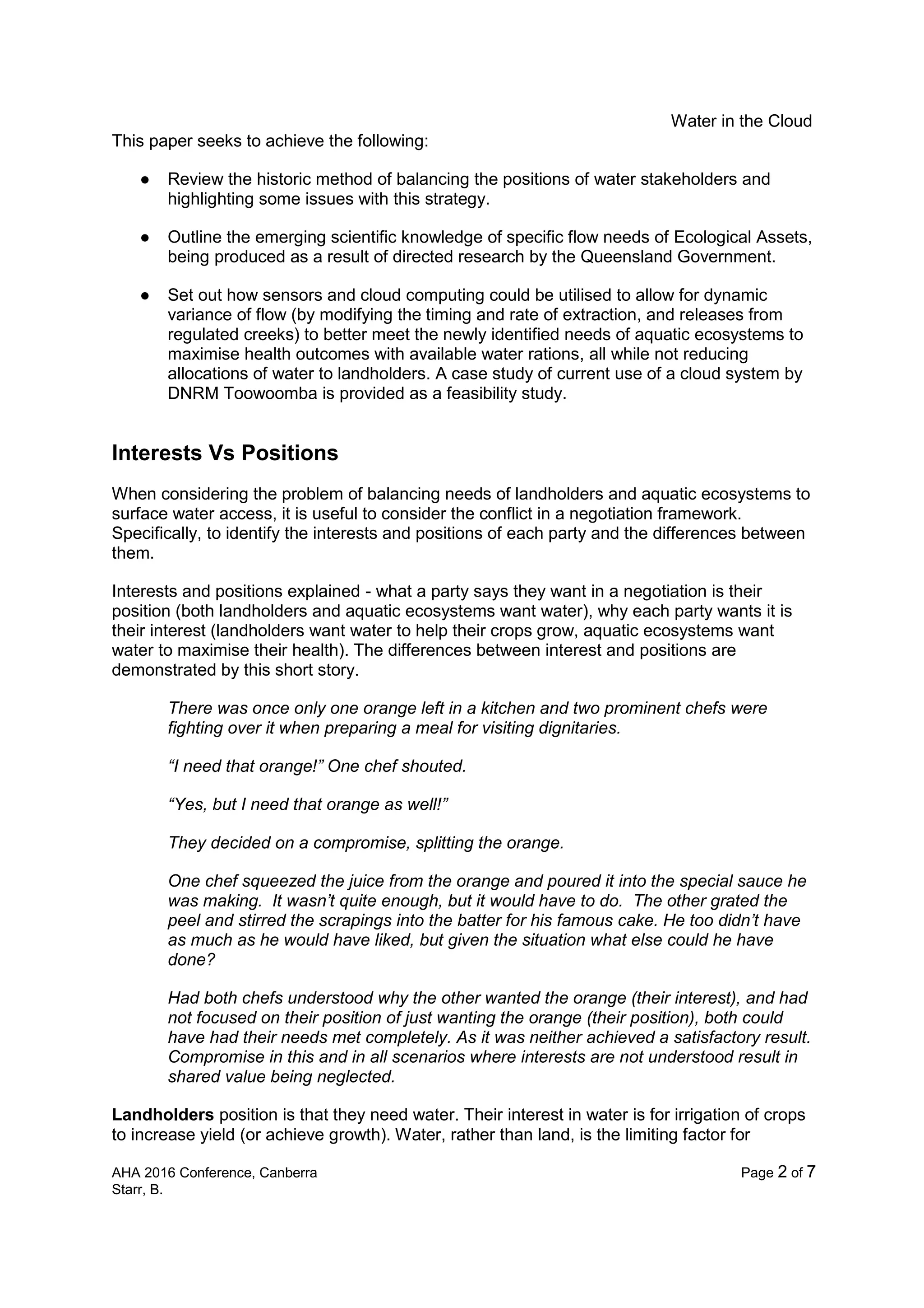 Ben Starr_AHA Paper_Final | PDF