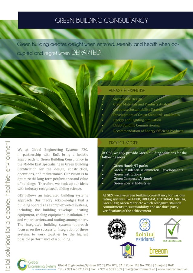 Green Building Consultancy | PDF