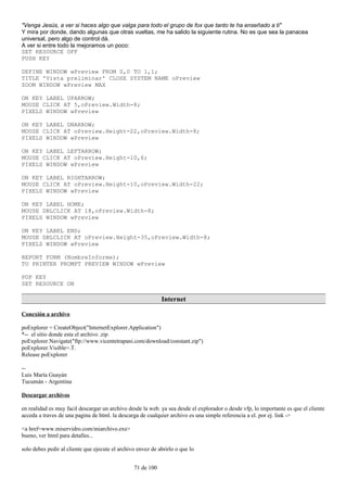 95511389 visual-foxpro-trucos | DOC