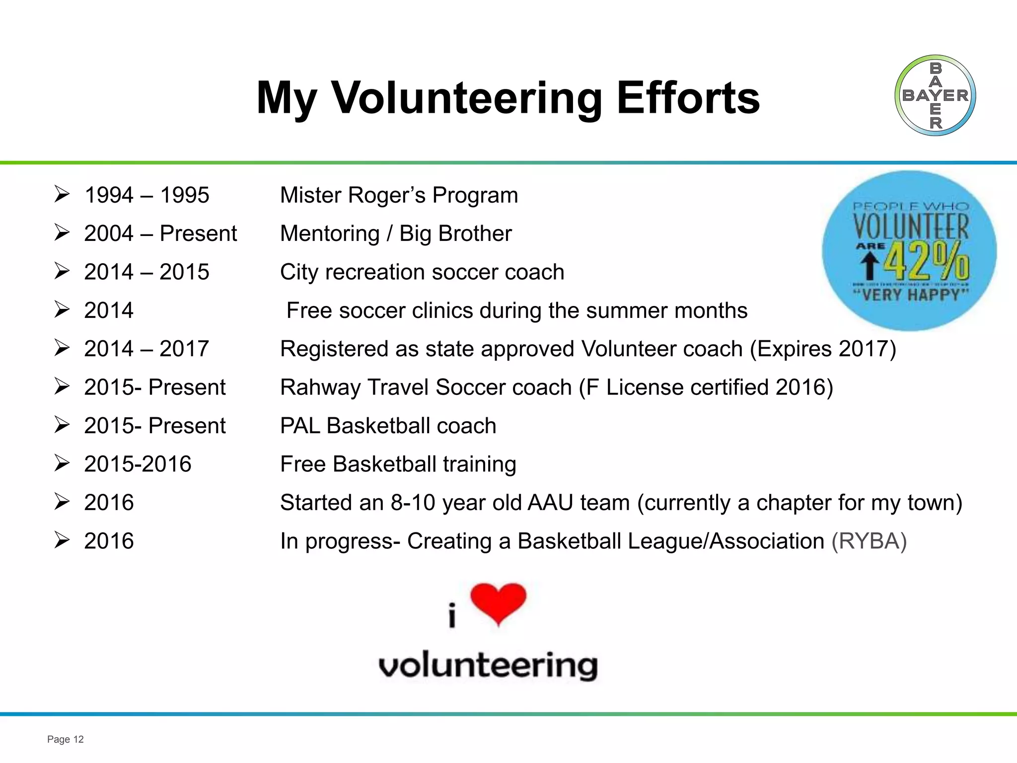 Volunteer presentation 9Aug16 | PPT