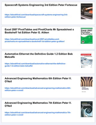Excel HSC Engineering Studies Peter Metcalfe | PDF