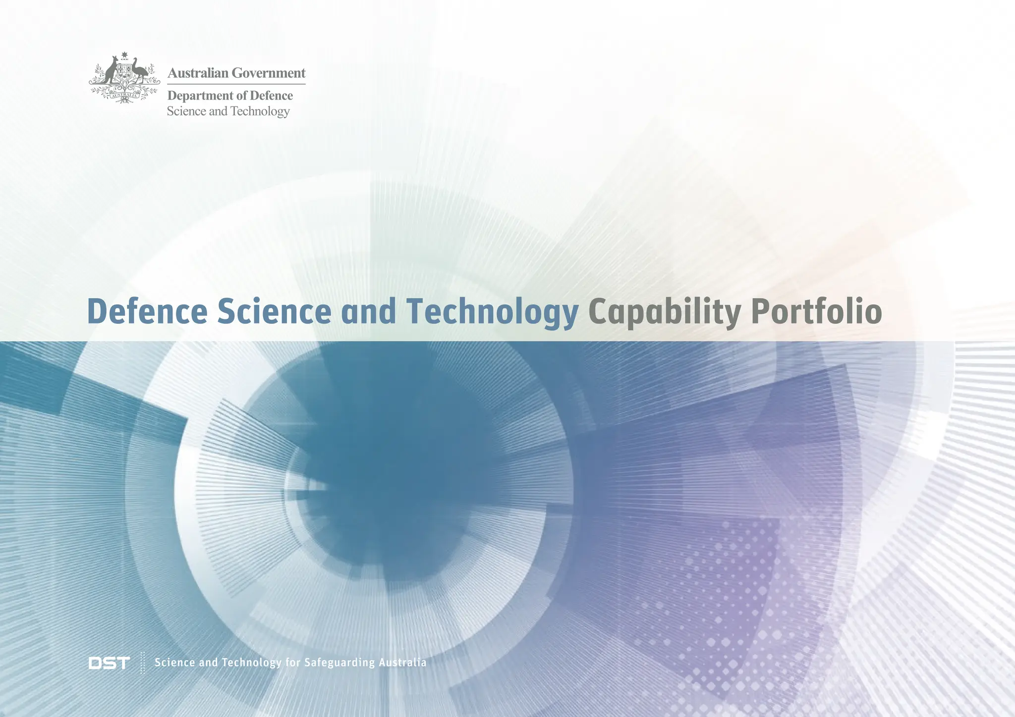 Defence Science and Technology Capability Portfolio 2018 Australian ...