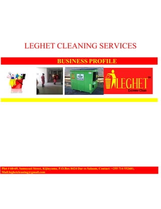 LEGHET BUSINESS PROFILE-2 | PDF | Bath and Shower | Personal Care
